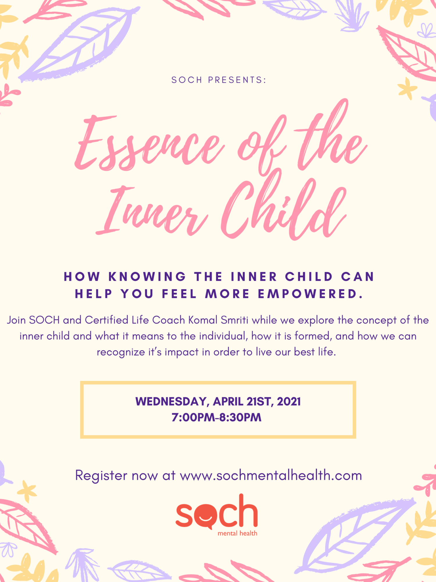 Essence of the Inner Child - Soch Mental Health