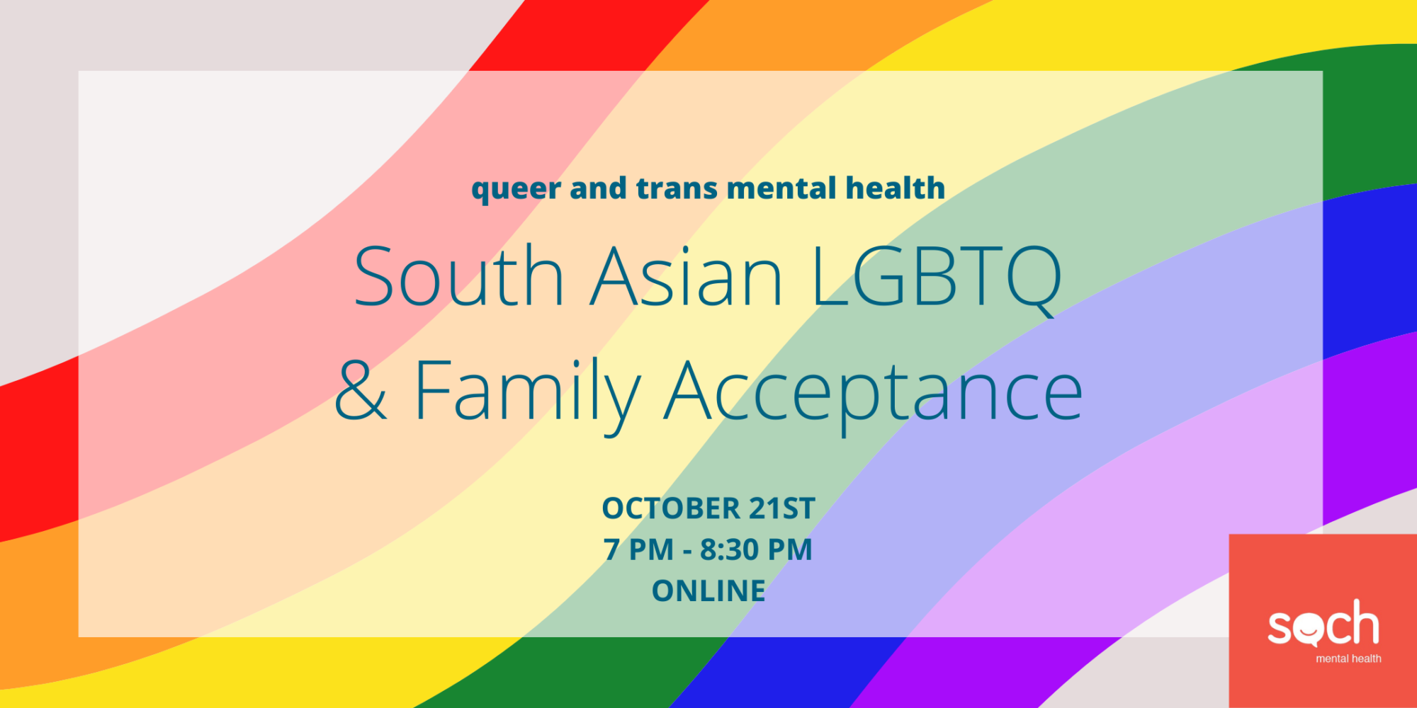 Queer and Trans Mental Health Forum: South Asian LGBTQ & Family ...