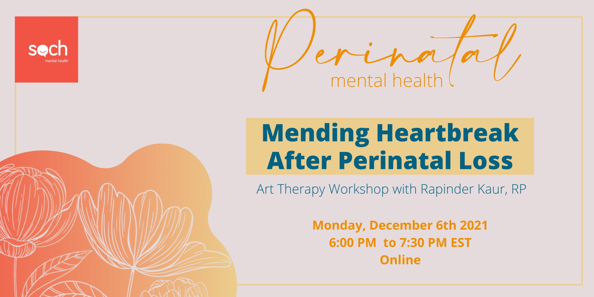 Mending Heartbreak After Perinatal Loss - Soch Mental Health