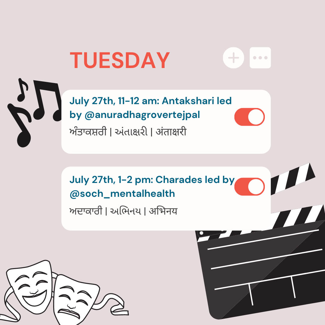 SOCH Summer Recreation Program - Youth Stream - Soch Mental Health