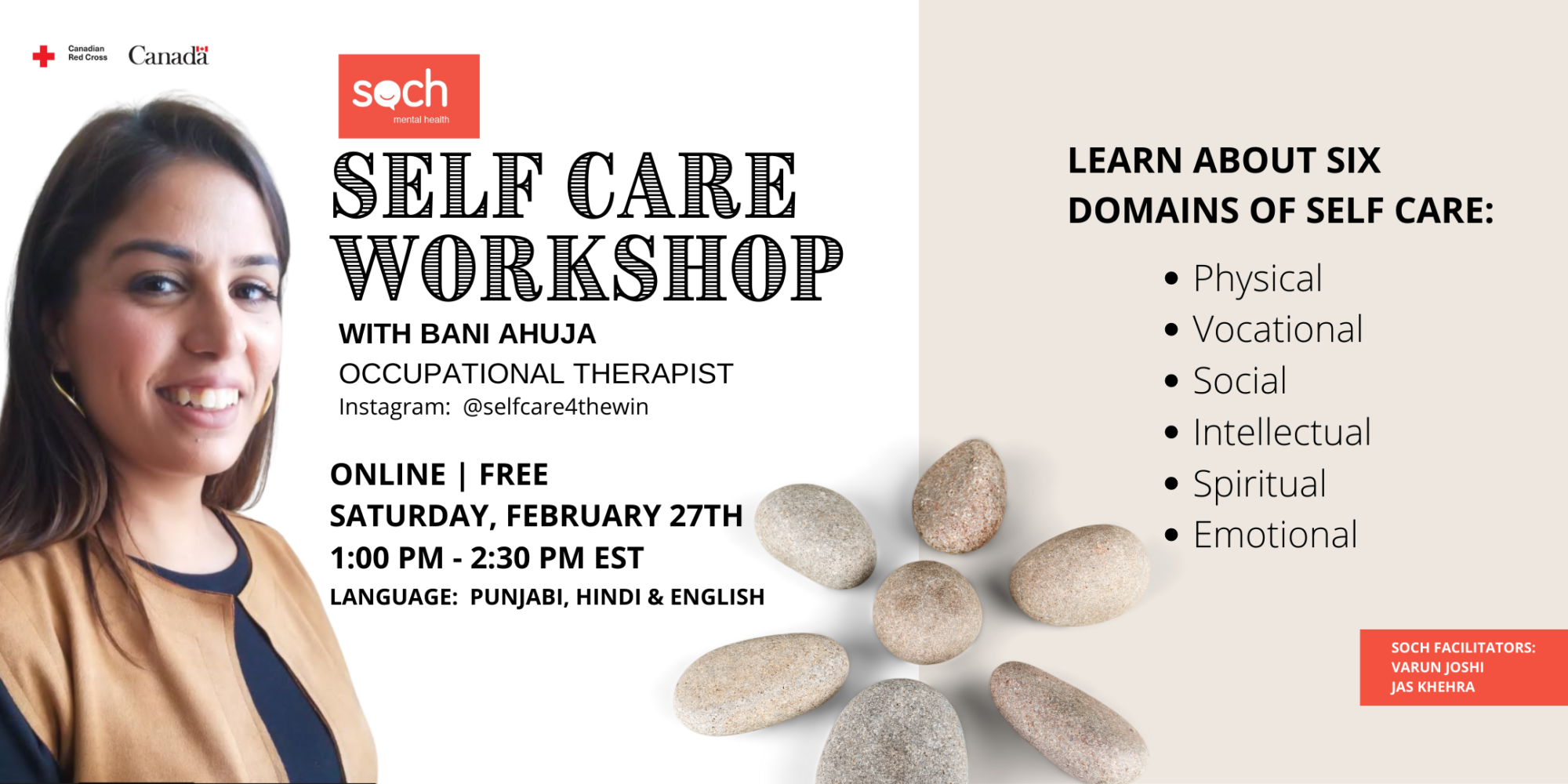Self Care Workshop - Soch Mental Health